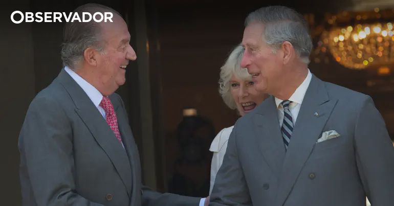Juan Carlos vai almoçar com Carlos III e depois regressa a Espanha ... Juan Carlos vai almoçar com Carlos III e depois regressa a Espanha ...